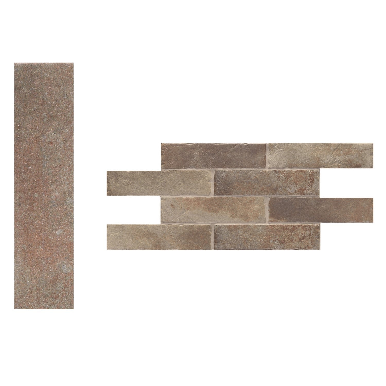 Home › Light Brown Porcelain Brick Look Subway Tile