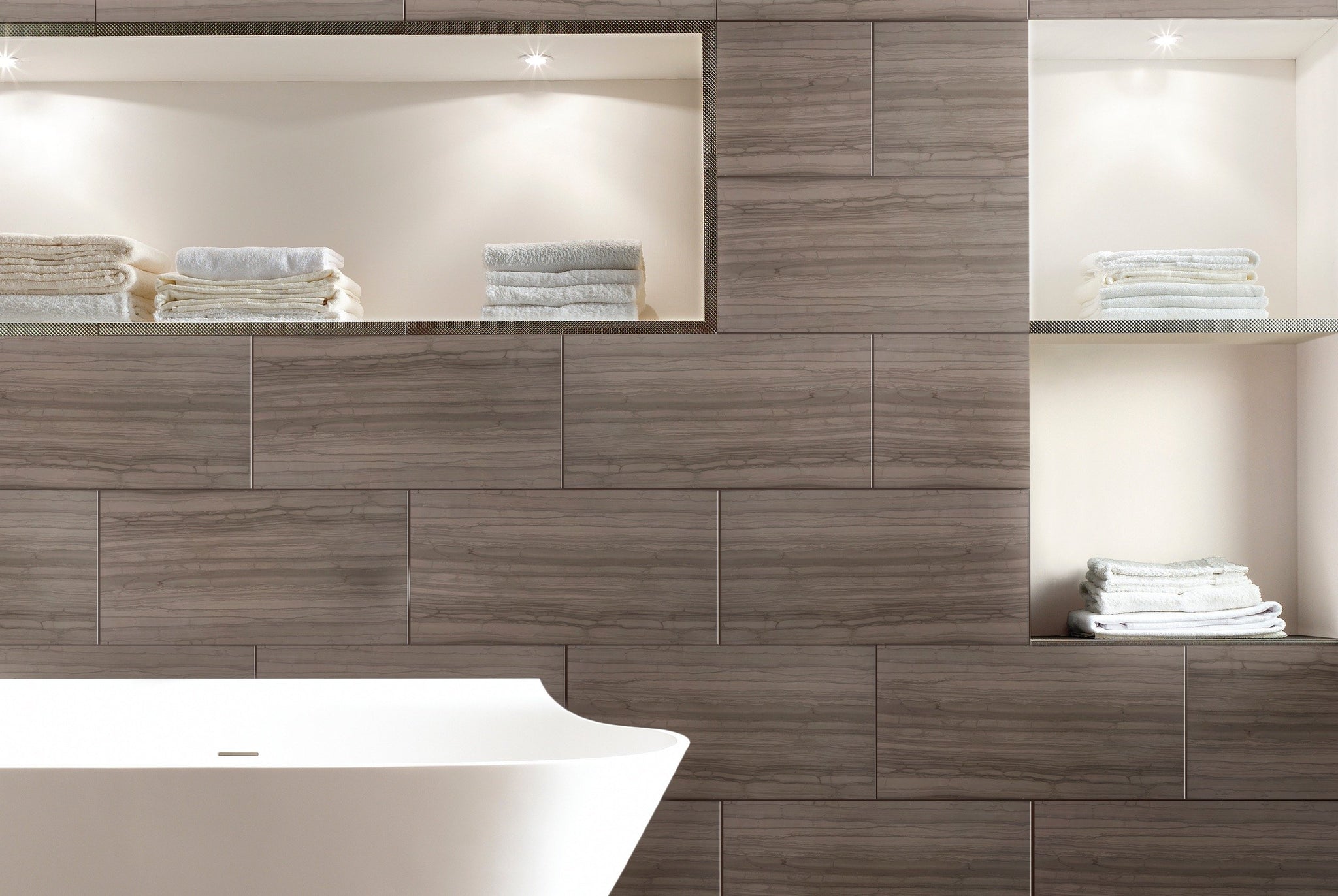 Athens Grey Marble Wall and Floor Field Tile in Various Sizes and Fini